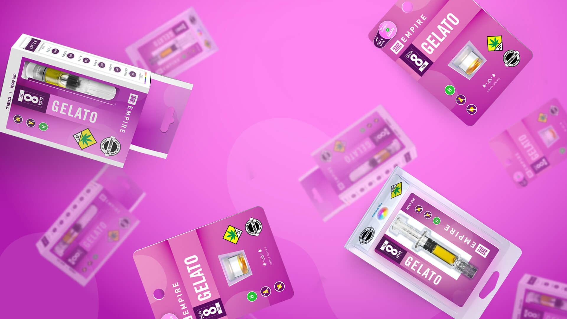 Custom Delta 8 Packaging | GB Pro